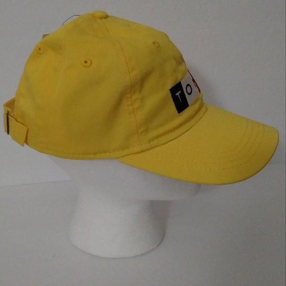 Tommy Hilfiger | Accessories | Tommy Hilfiger Yellow Baseball Hat ...